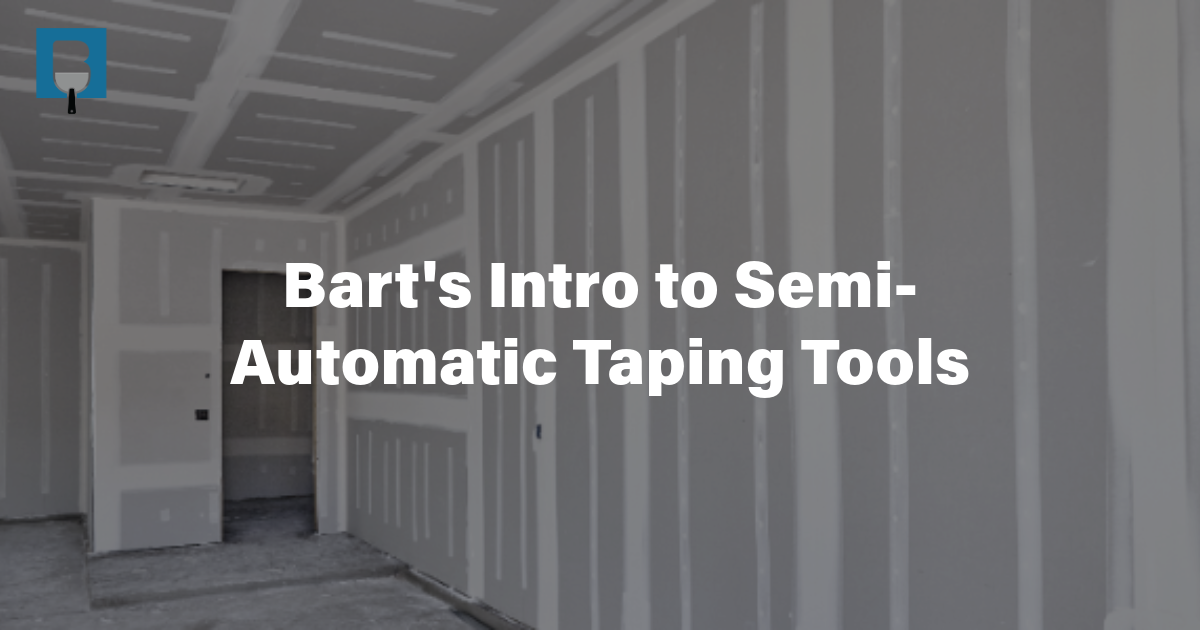 Bart's Intro to Semi-Automatic Taping Tools – Bart's Taping Tools